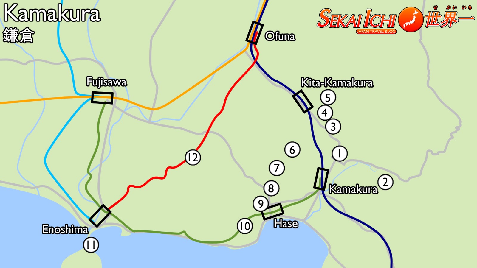 Sekai Ichi: Japan Travel Blog: Introduction to: Kamakura