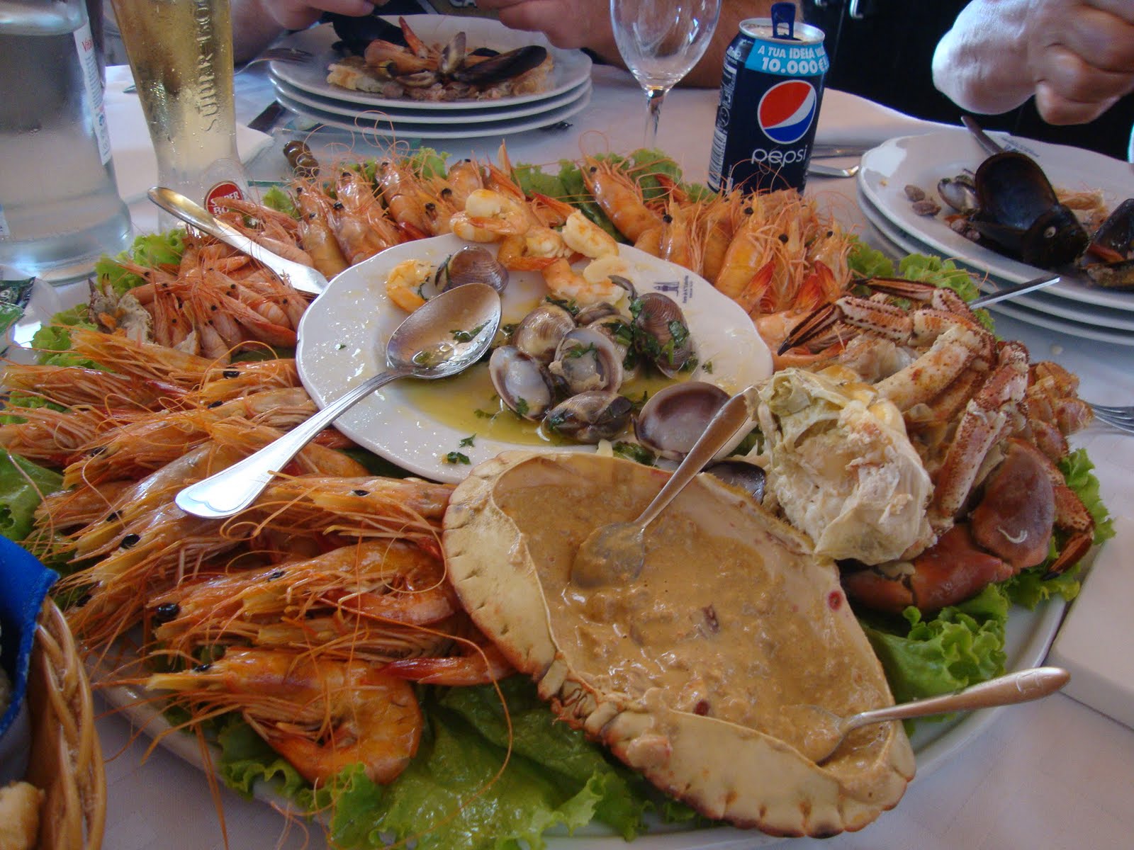 Desabafos e Devaneios: Para os amantes do marisco!