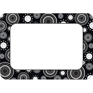 Finally in First: Name Tag Tip and a winner