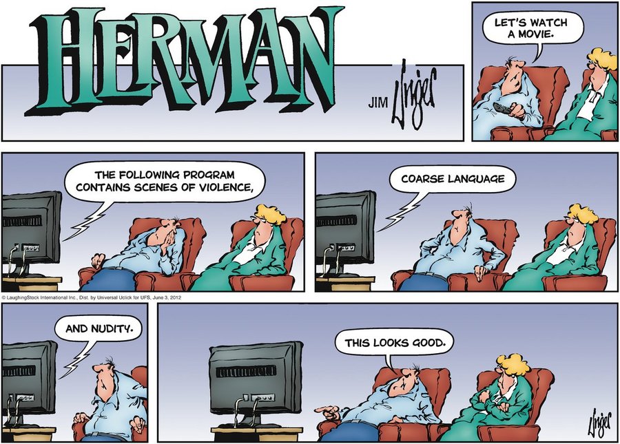 Sunday Comics Debt: Herman Comparison