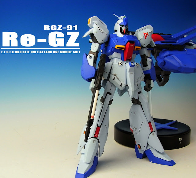 GUNDAM GUY: HGUC 1/144 RGZ-91 Re-GZ - Customized Build