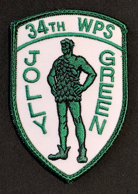 THE USAF RESCUE COLLECTION: USAF 34th WPS / Jolly Green Patch