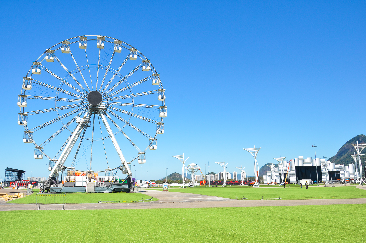 Rock in Rio: veja como está ficando a nova Cidade do Rock em imagens ...