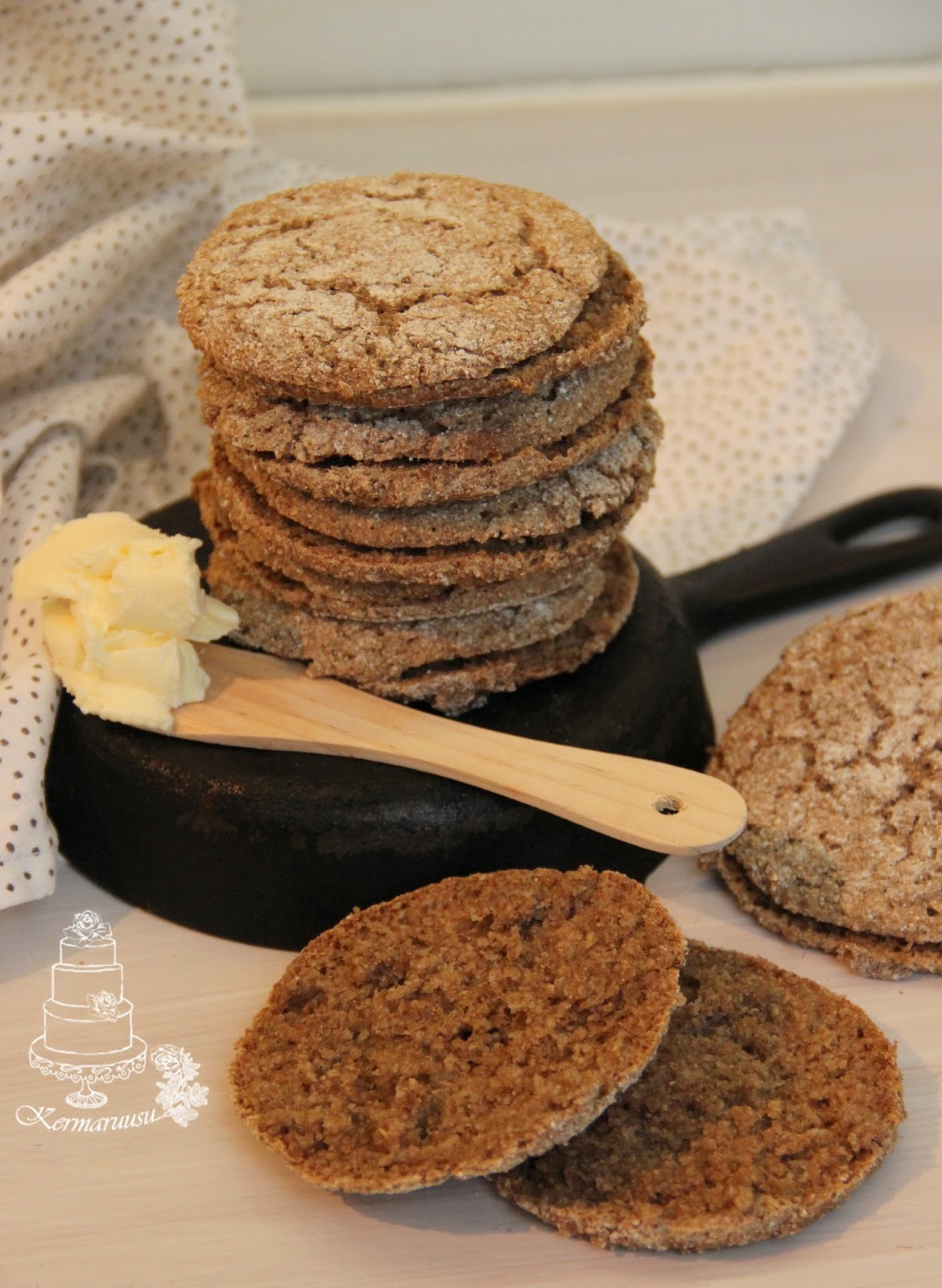 Kermaruusu: Ihanat ruisleipäset