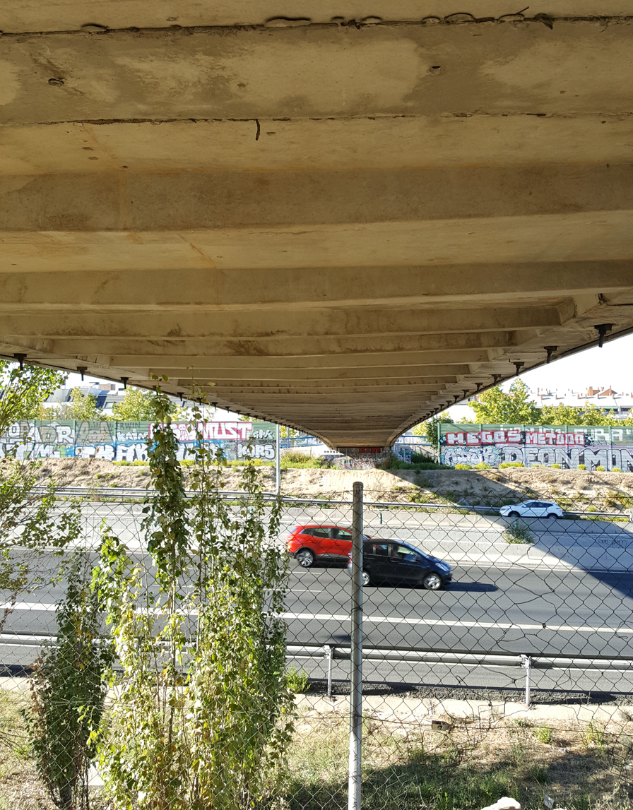 The Happy Pontist: Spanish Bridges: 3. M-40 Footbridge, Madrid
