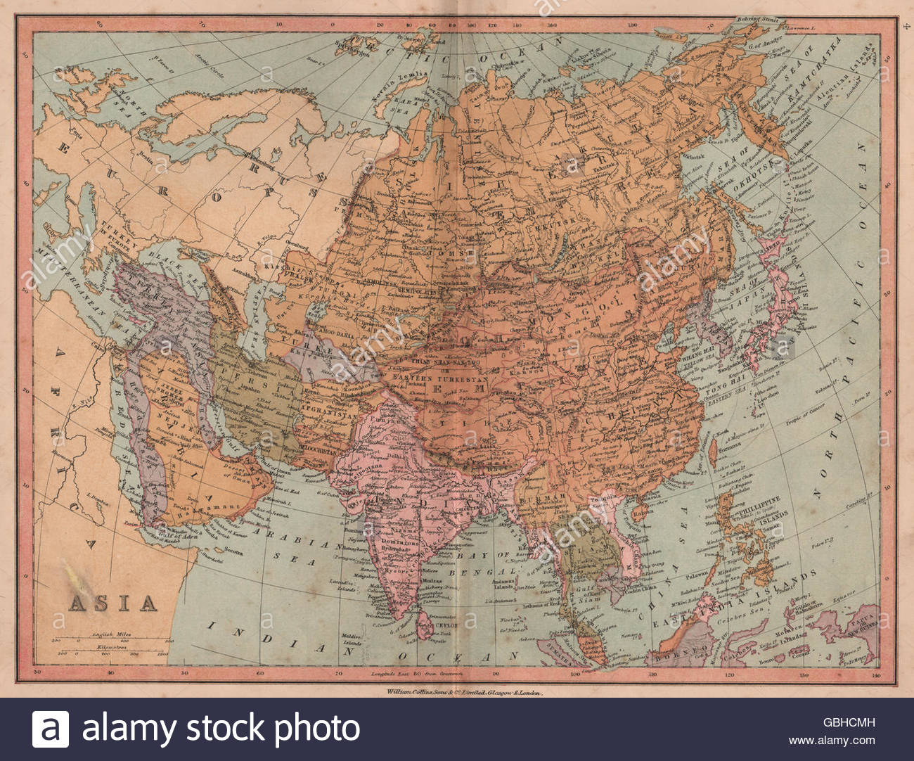 Bilge Tonyukuk Enstitüsü: ASIA Map /ASYA Haritası