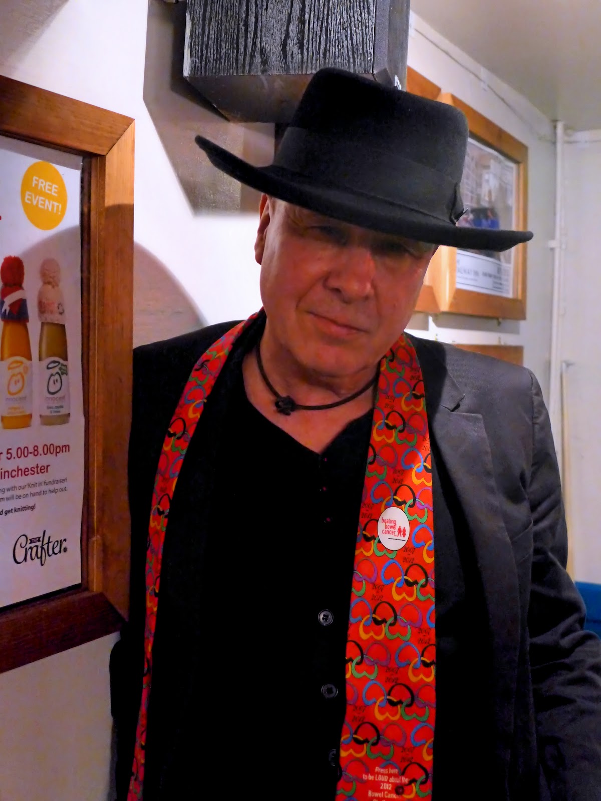 Lives & Times Fundraising Book : Dave Sharp from The Alarm Supports ...