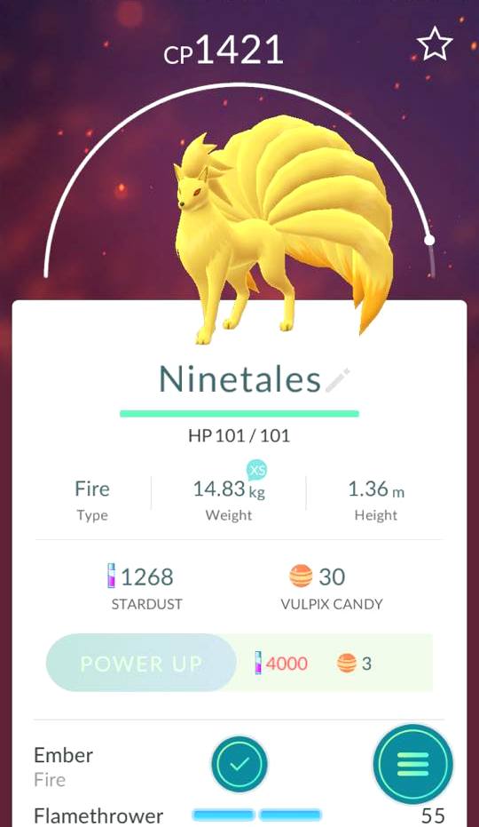 Pokemon Go: Ninetales