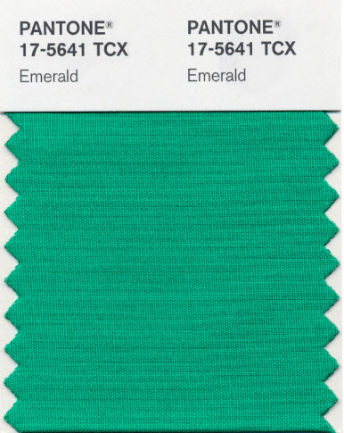 Pantone Color of the Year: Emerald
