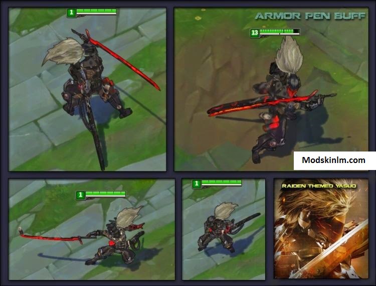 [Mod skin] Raiden Themed Yasuo