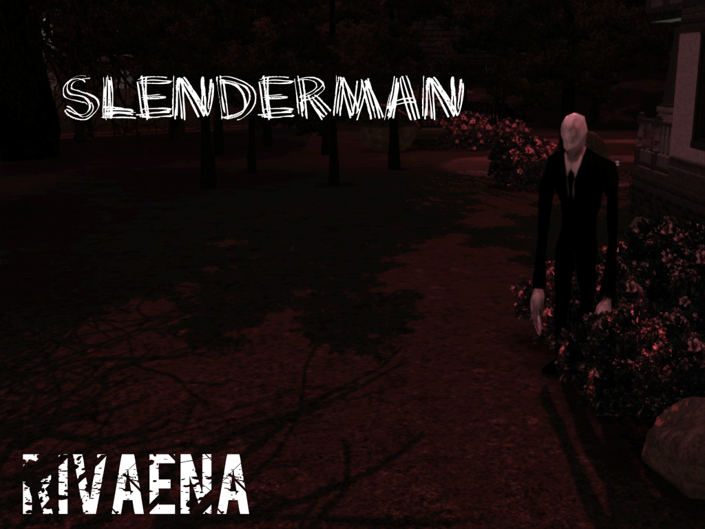 My little workshop! for sims3: Slenderman
