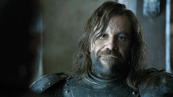 Game of Thrones Gifs: Sandor Clegane (The Hound) Gifs