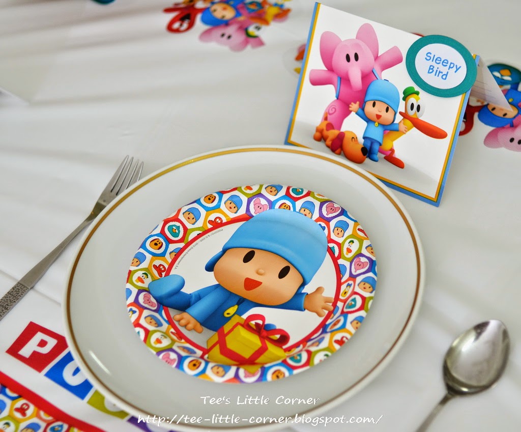 Tee's Little Corner: Little Ze’s 4th Pocoyo themed Birthday Party