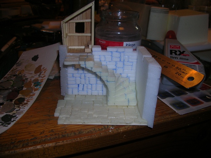 Wizards tower/Observatory WIP pictures.