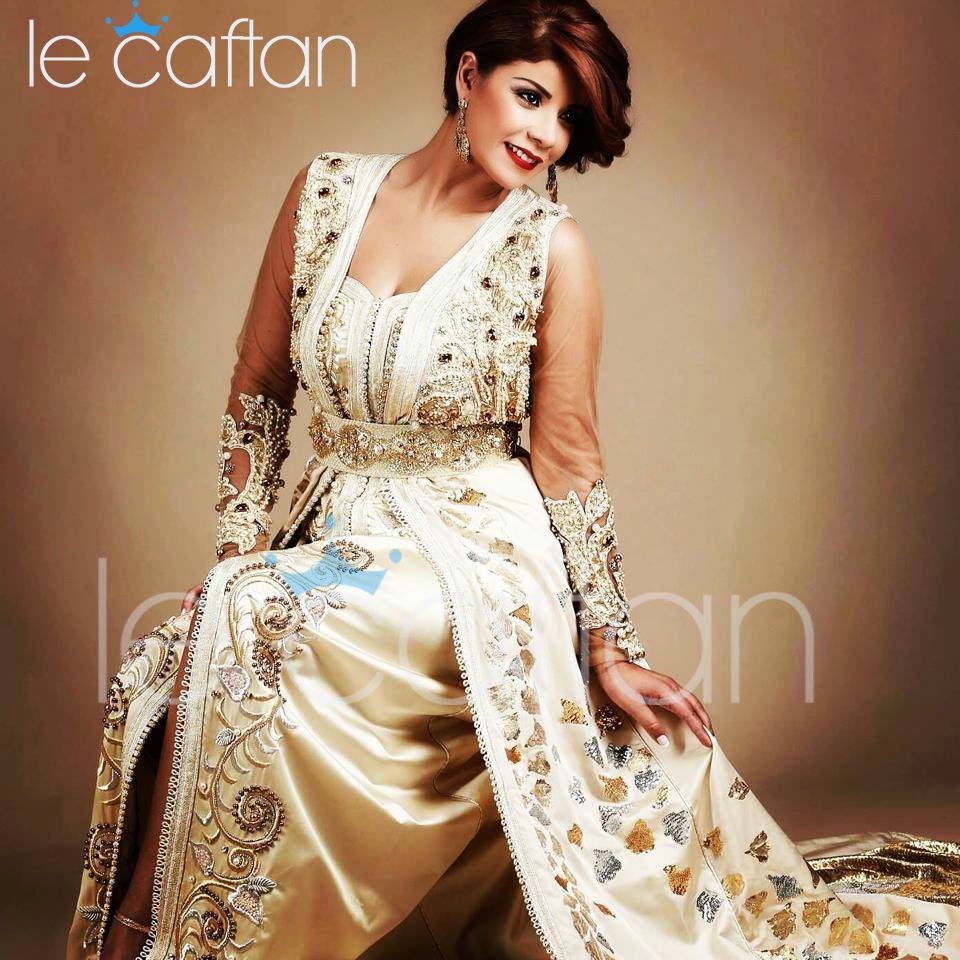 Caftan Leila Hadioui - Top Model Caftan Marocain 2015 | LE CAFTAN