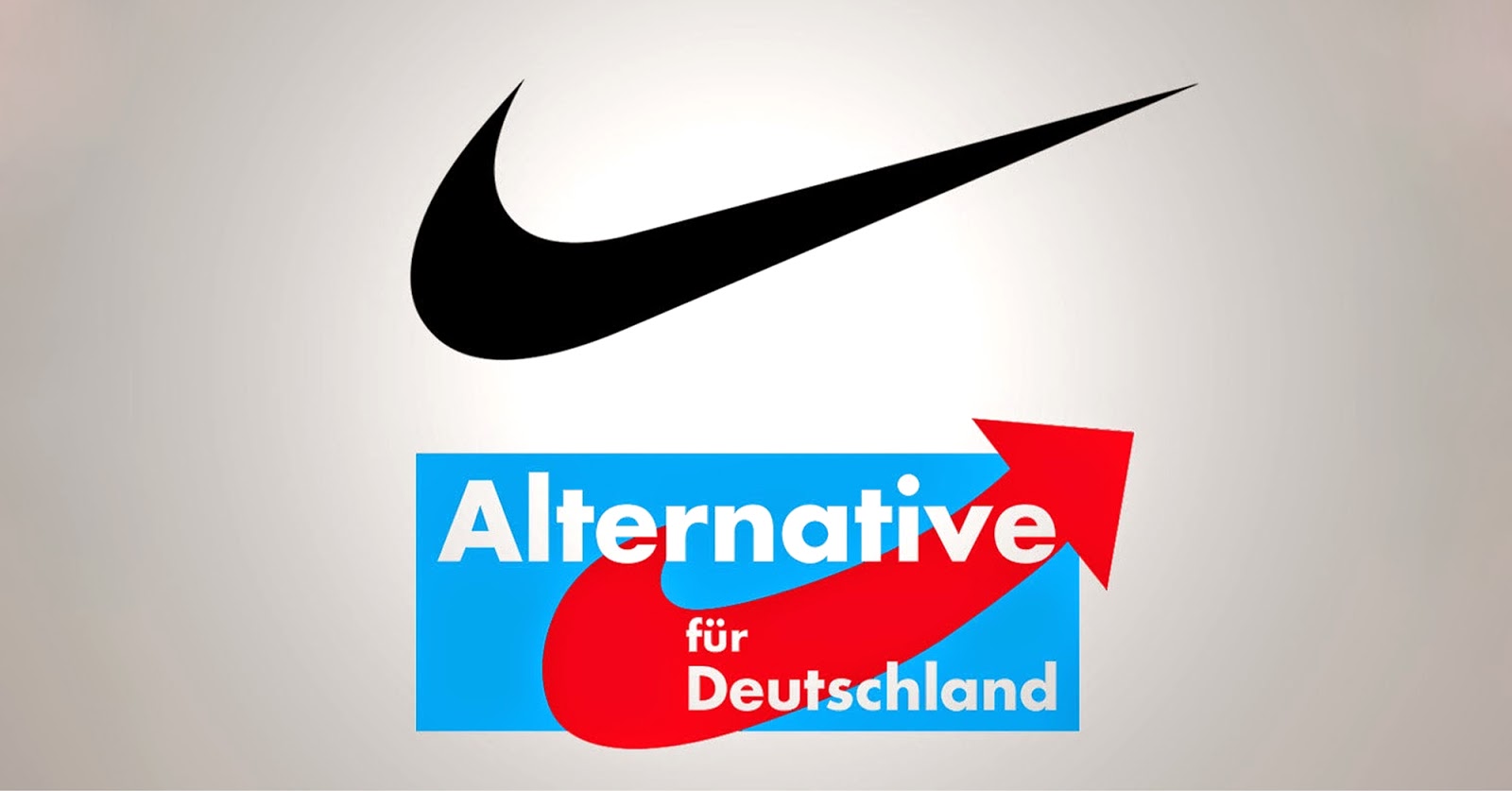 Logo abgekupfert: Nike verklagt AfD wegen Markenrechtsverletzung