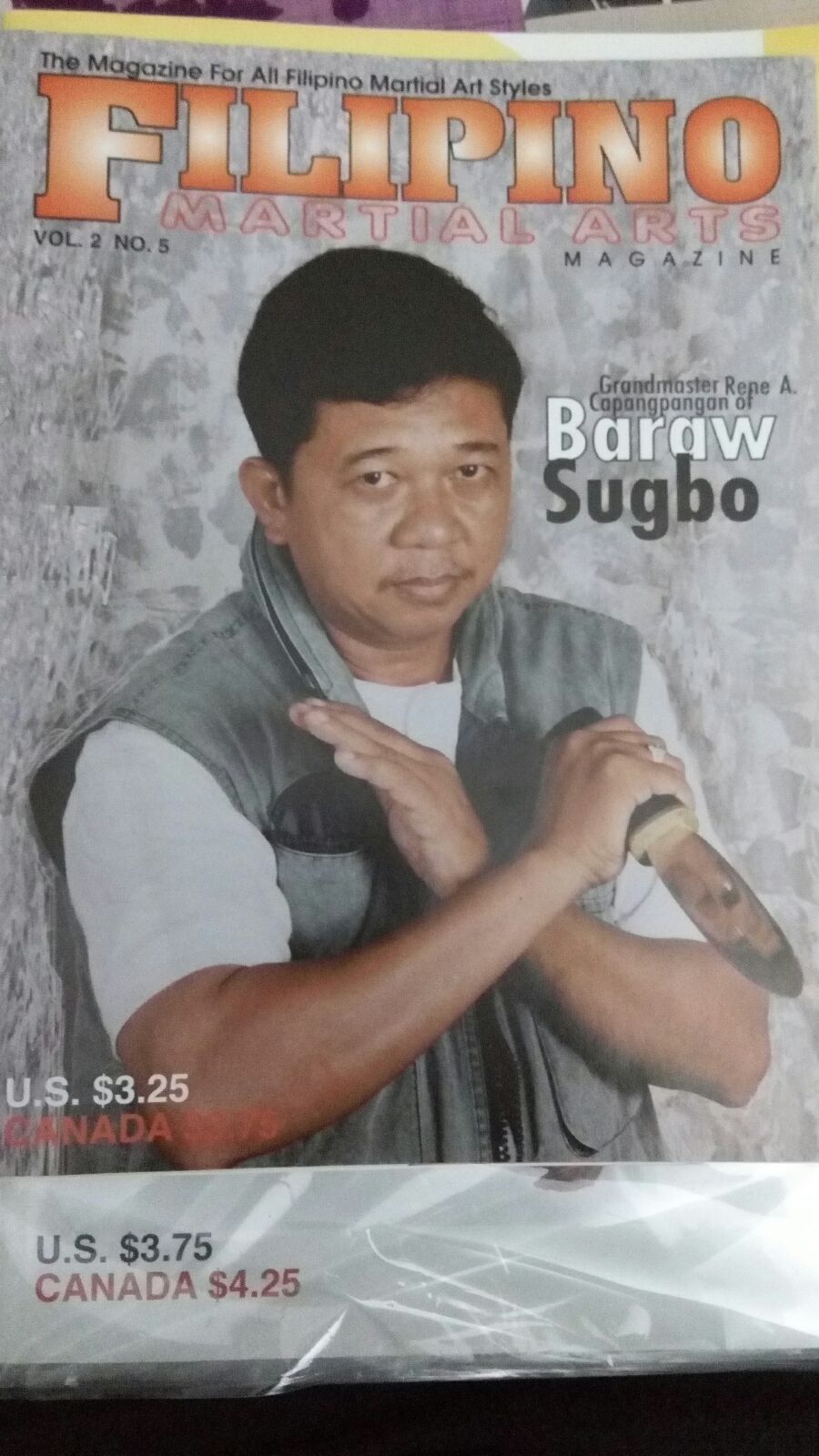VerdaderasDestrezas: FILIPINO MARTIAL ARTS MAGAZINE- BARAW SUGBO