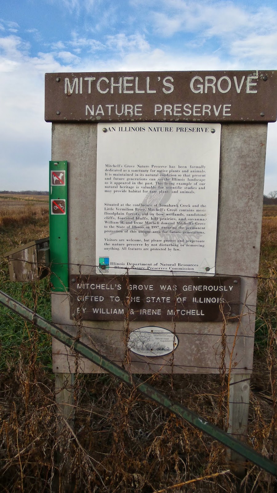 Hike With Edna: 10-30-2014 Mitchell's Grove Nature Preserve