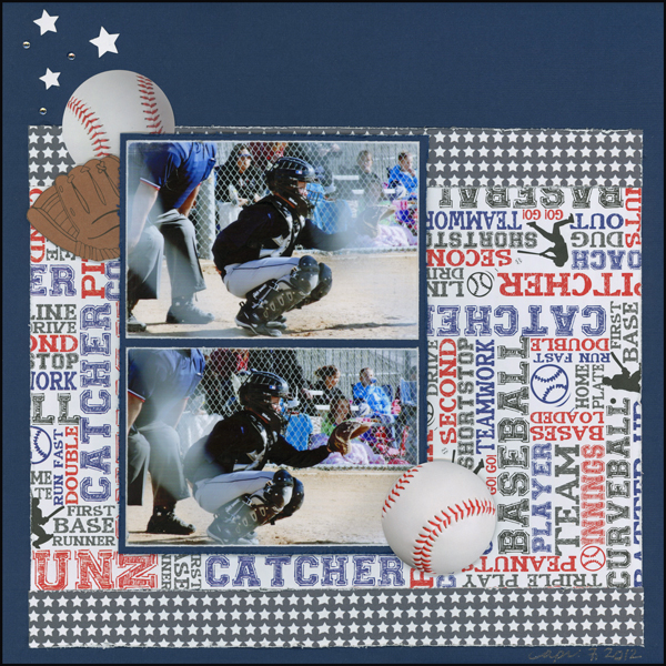 Scrappin' Sports & More: New Baseball Paper!