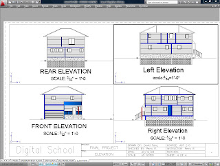 Portfolio Drawings: Architectural I CAD