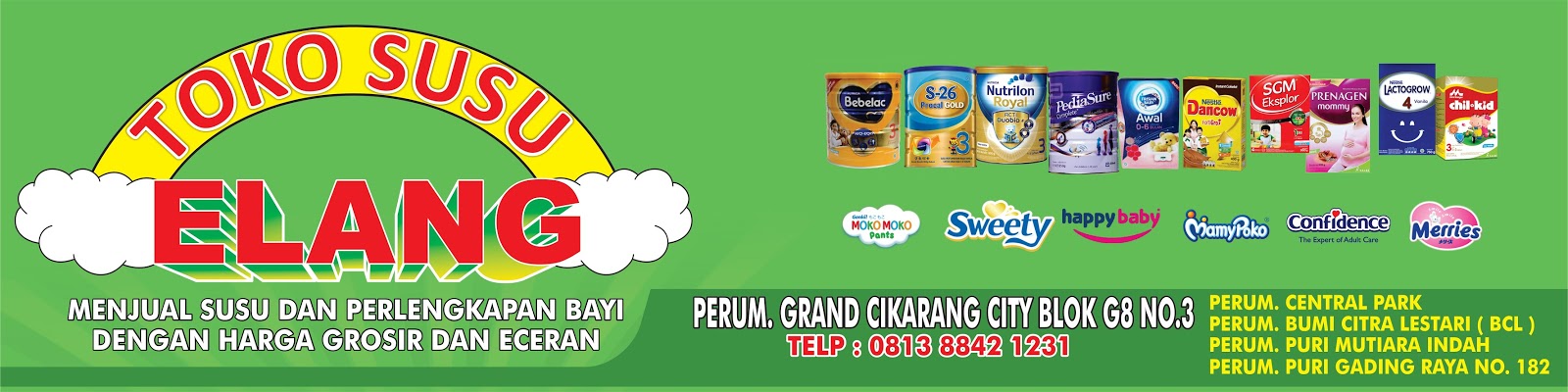 SPANDUK TOKO SUSU ELANG - Agen87