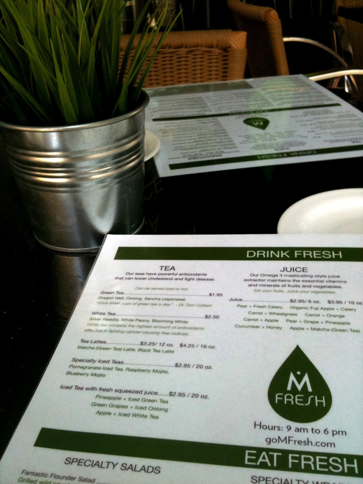 Gastronomy (by a Wanna-Be Chef): M*Fresh...mmmmm