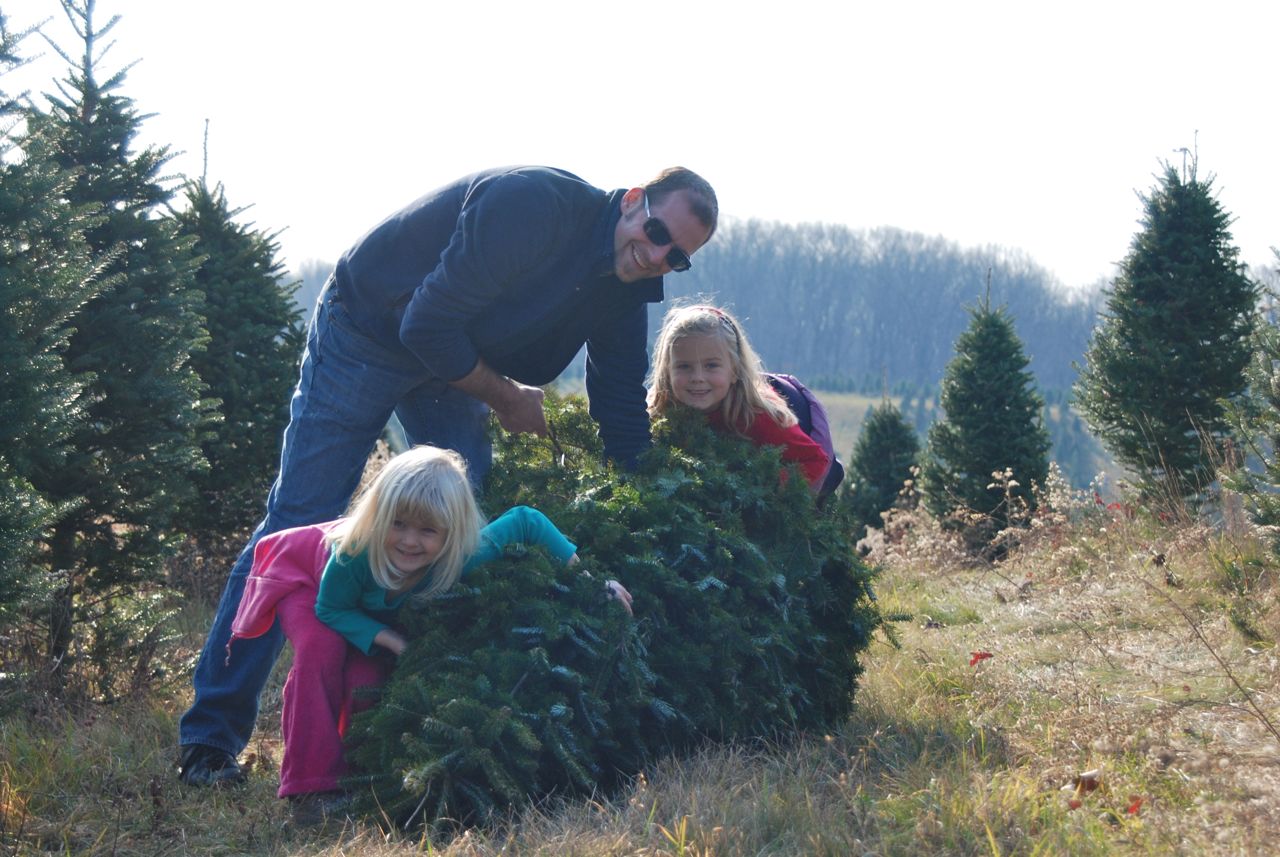 Wife, Mother, Gardener: Renick's Christmas Tree Farm