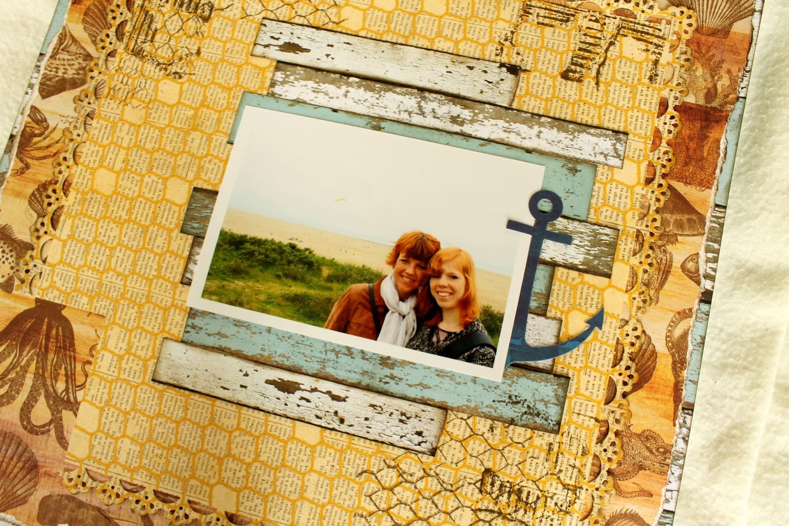 Beautiful Boardwalk Layout! – Scrappin Sports Stuff