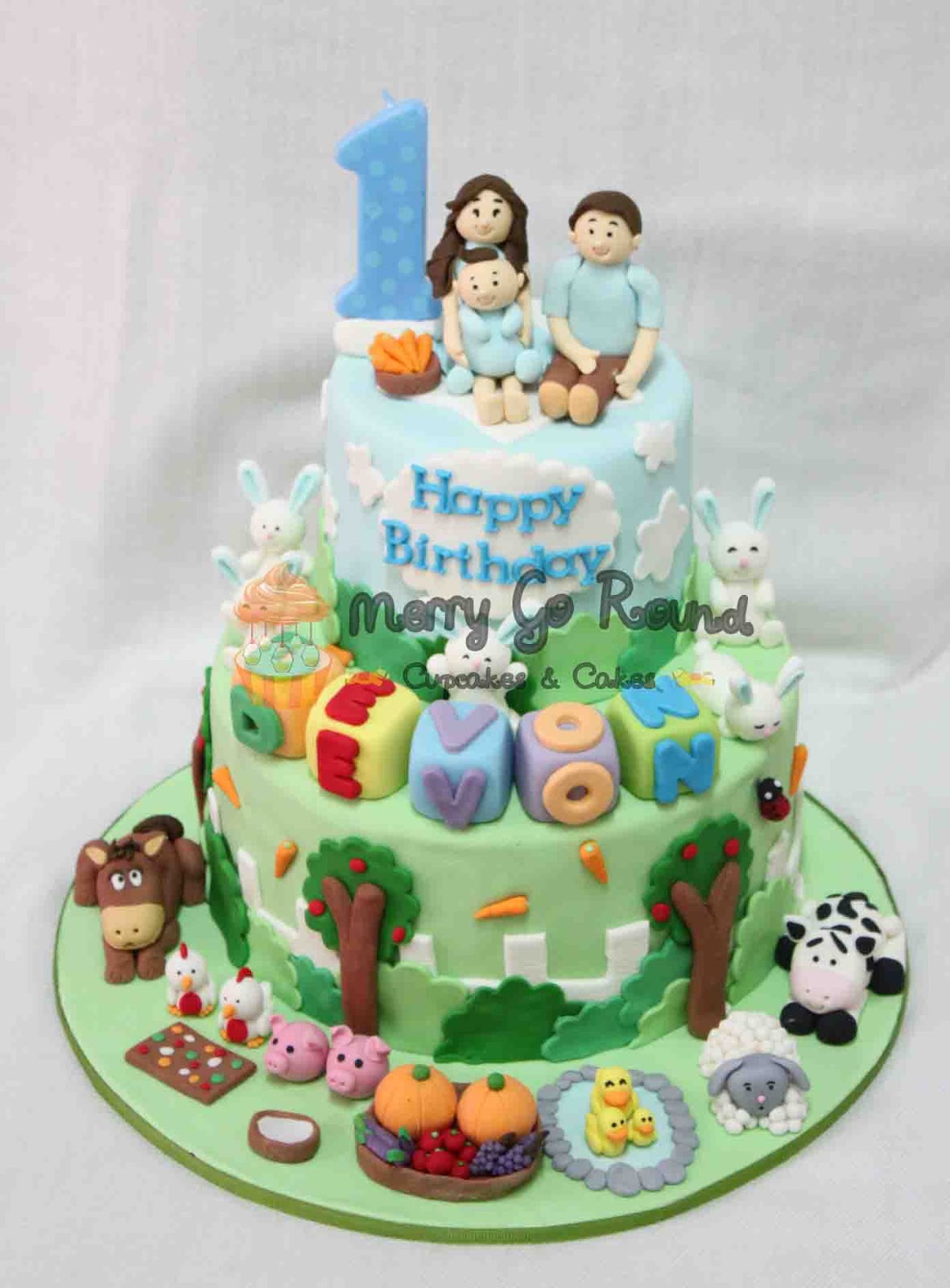 Merry Go Round - Cupcakes & Cakes: Birthday Cakes
