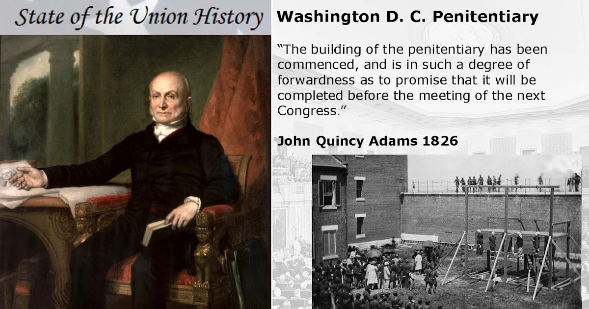 State of the Union History: 1826 John Quincy Adams - Washington D.C ...