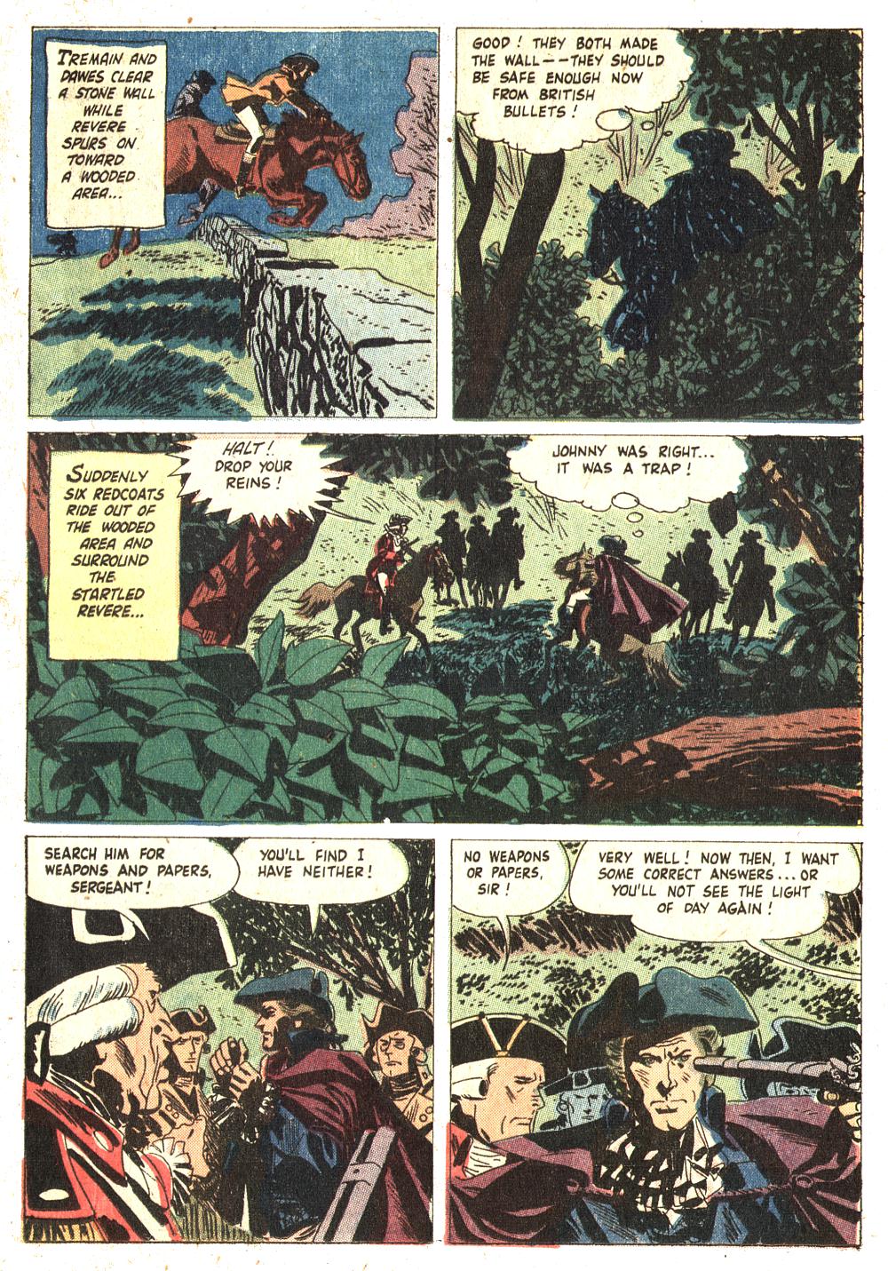 The ALEX TOTH archives: TOTH - FOUR COLOR COMICS 0822-Paul Revere's ...