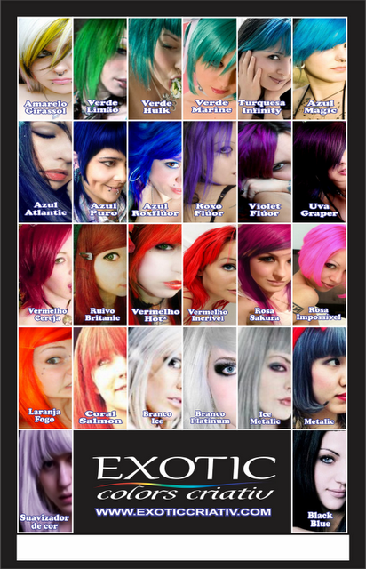 Nyah Blog: Teresina agora tem Exotic Color Creativ