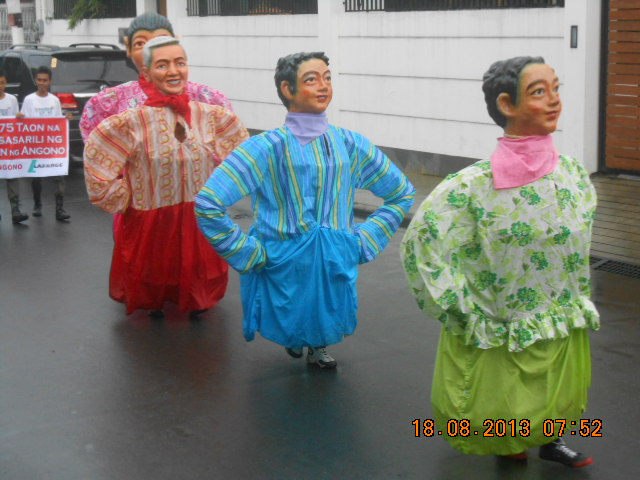 ANGONO (Higante) Chronicles : Mini - Higantes (?) joined the pre Angono ...