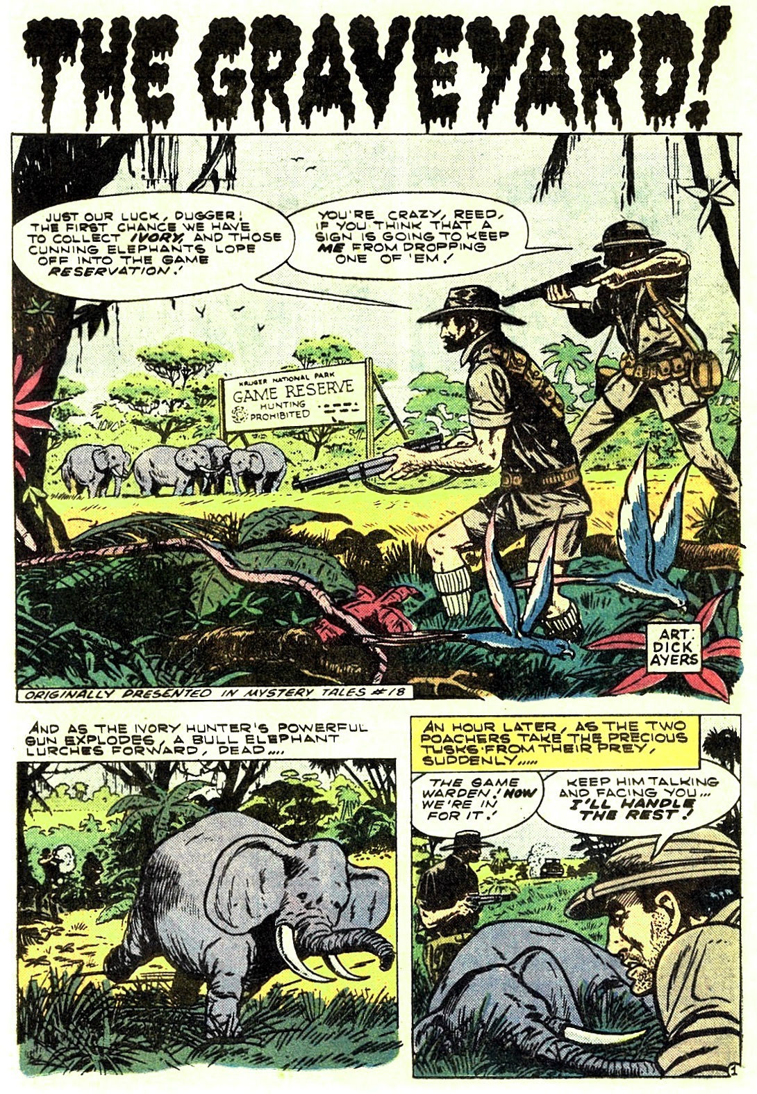 THE HORRORS OF IT ALL: The Graveyard!