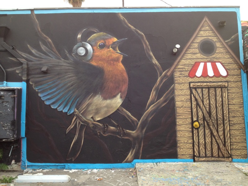 MELROSEandFAIRFAX: Graffiti Makes the Birds Sing