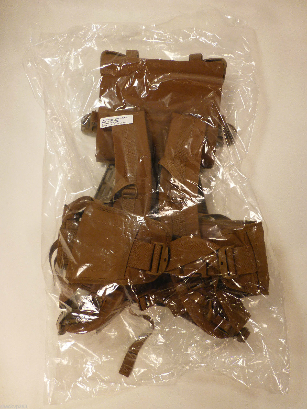 Webbingbabel: USMC FILBE Pack Frame - Suspension System