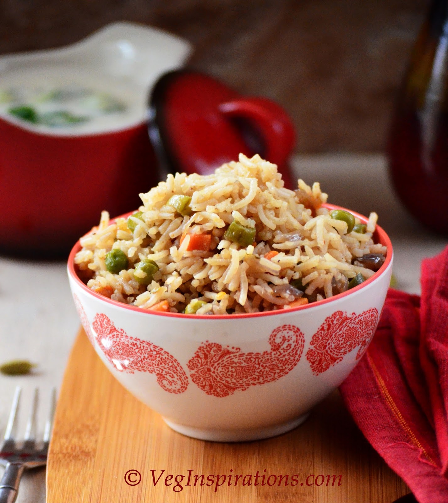 Mixed Vegetable Pulao ~ Subz Pulao ~ With Stepwise pictures | Veg ...