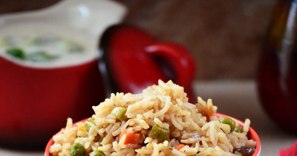 Mixed Vegetable Pulao ~ Subz Pulao ~ With Stepwise pictures | Veg ...
