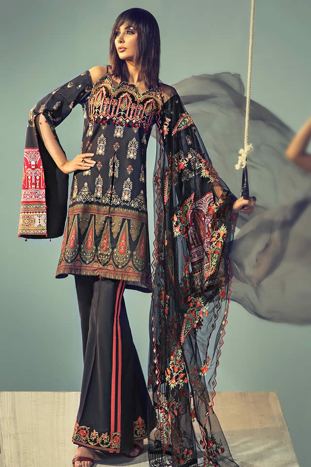 House of Ittehad : Signature Series Lawn Collection 2019
