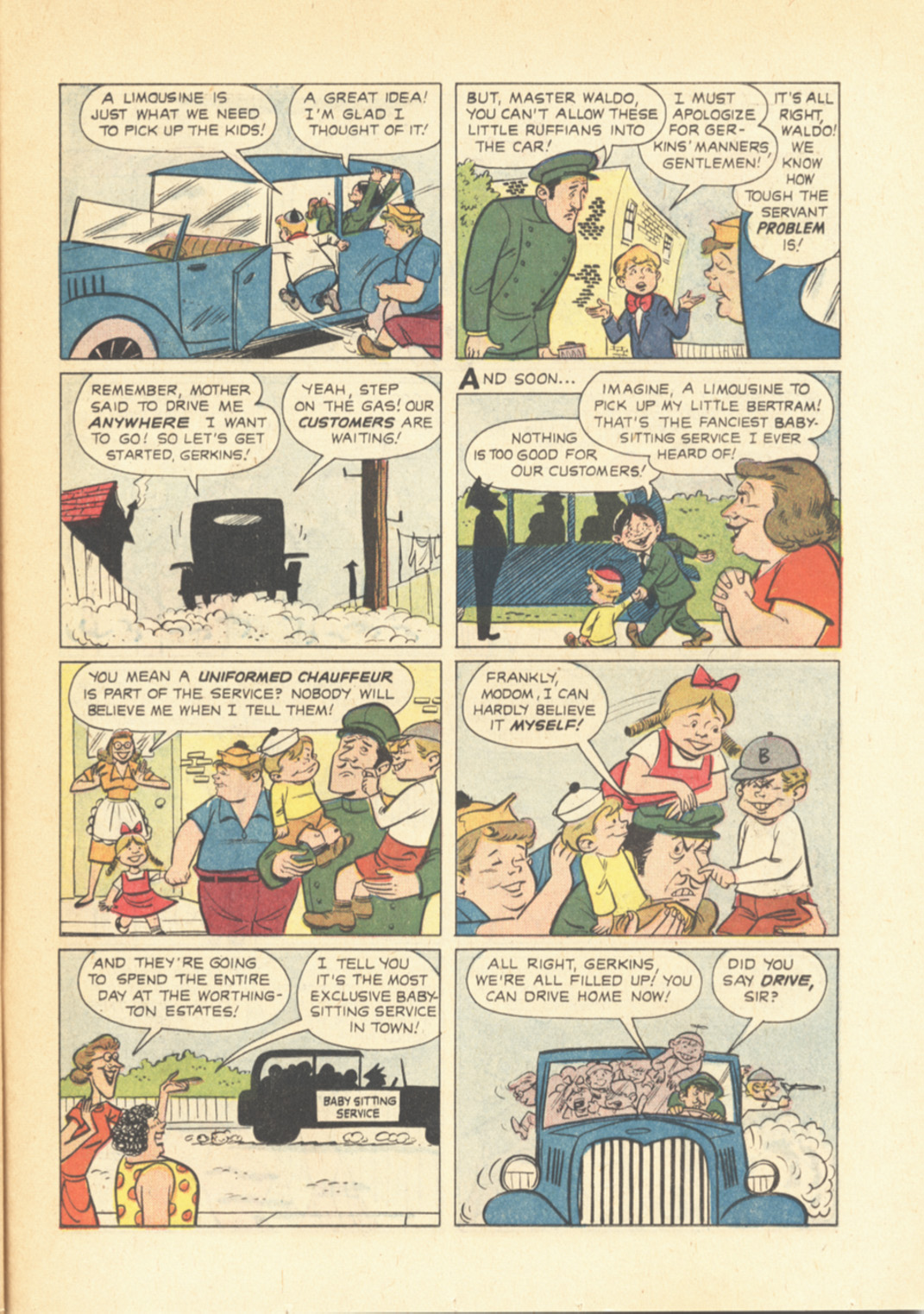 Four-Color Shadows: The Little Rascals-David Gantz-1958