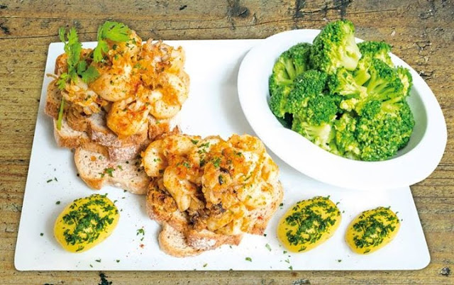 Receitas da Cily: Receita: Chocos grelhados com molho fervido