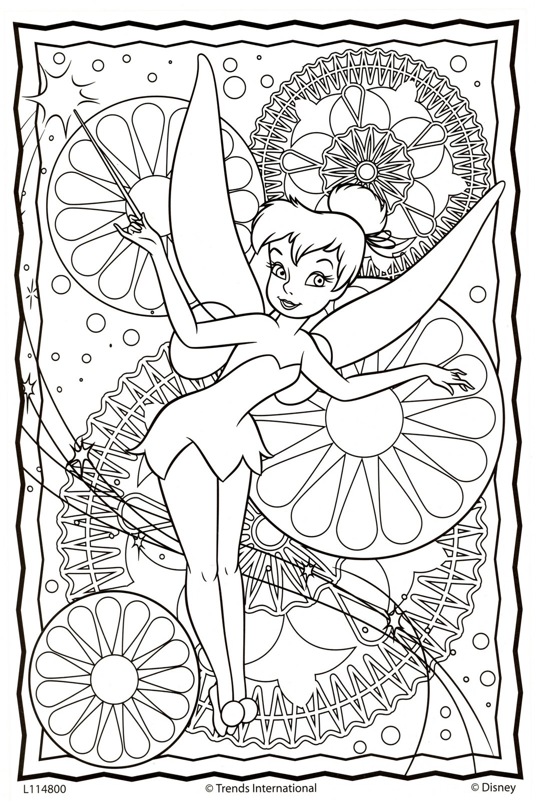 Pintar é divertido - Desenhos para colorir: Sininho