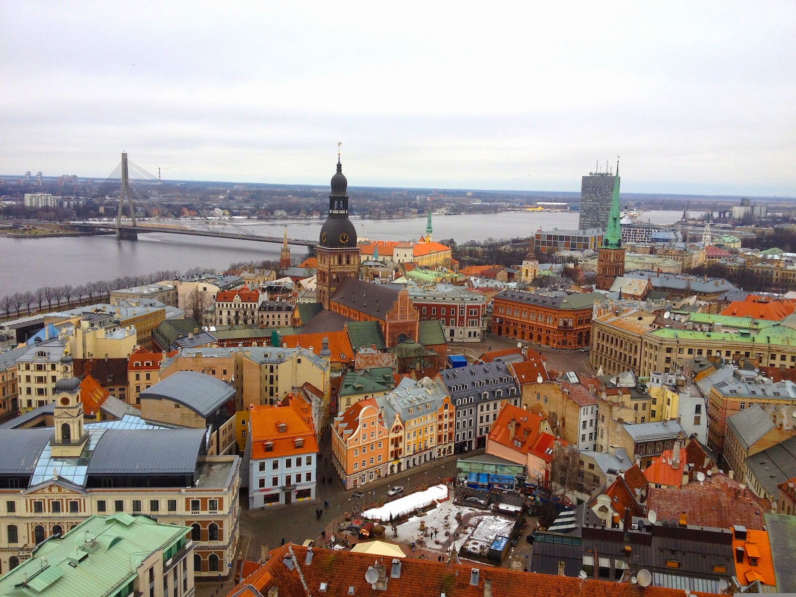 Samantha Angell: Travel & Lifestyle Blog: Highlight of Riga: View from ...
