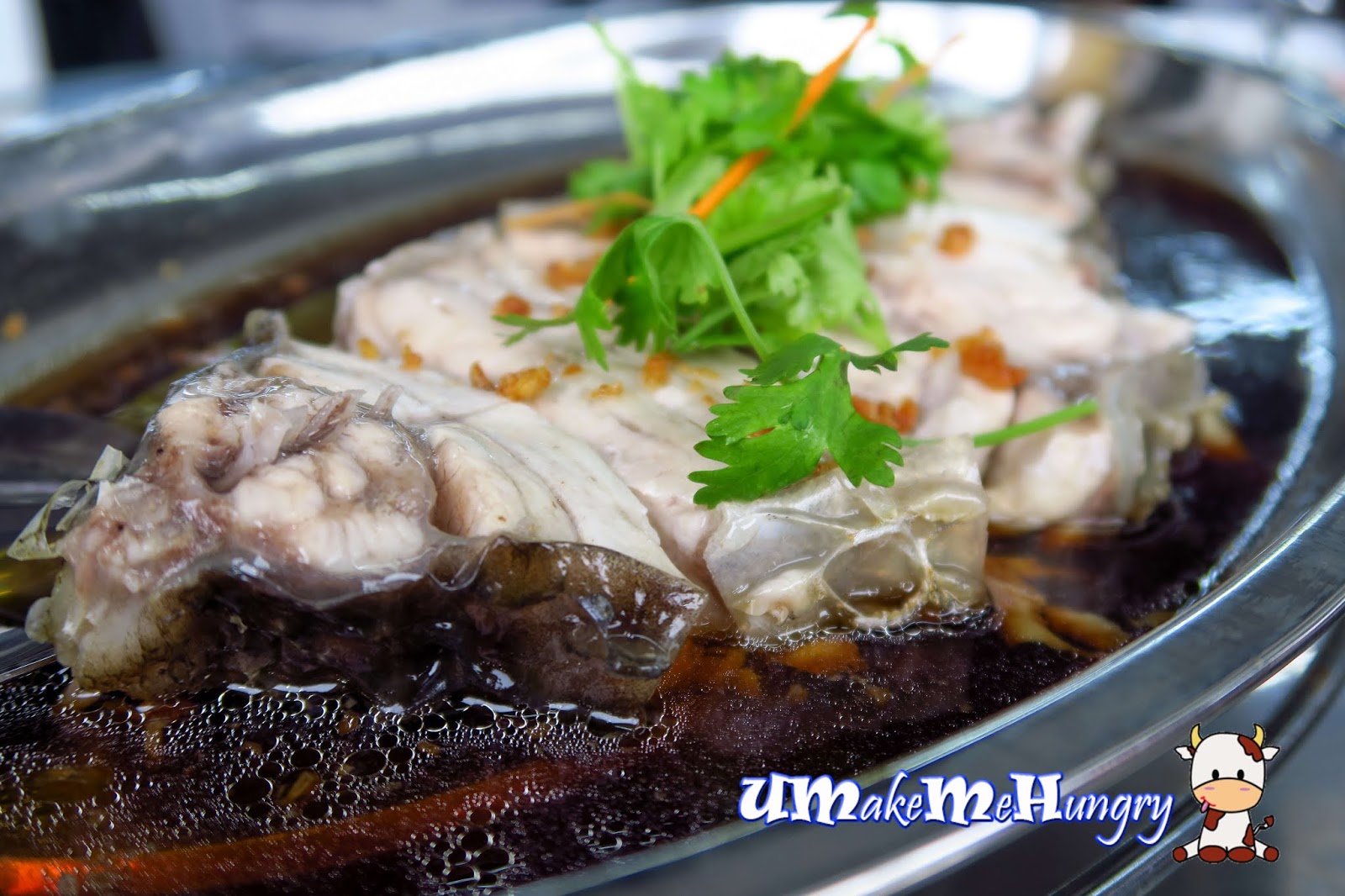 Steam Fish with Hong Kong Style 港式蒸鱼 (顺风鱼) - RM 78