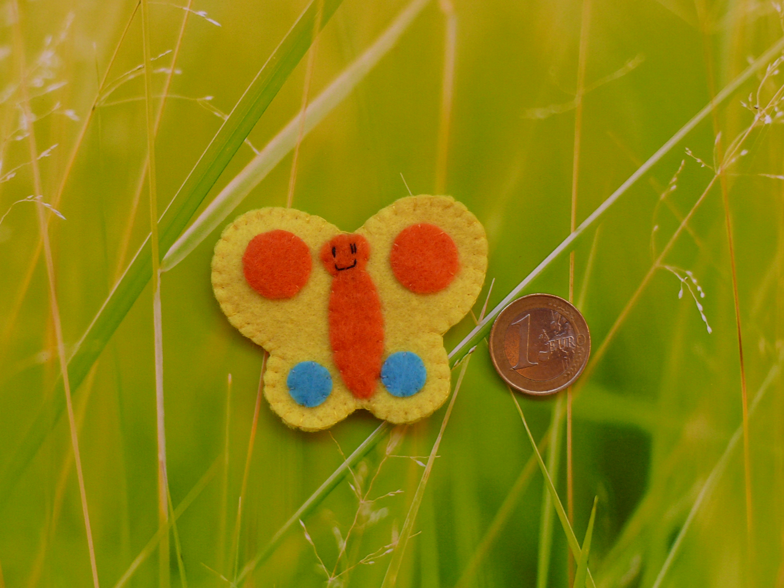 Manualidades Carmeli: Mariposa de fieltro 03