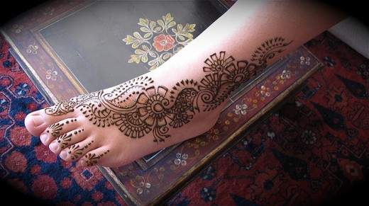 Urdu Health Tips Foot Mehndi Designs urdu-health-tips-foot-mehndi-designs