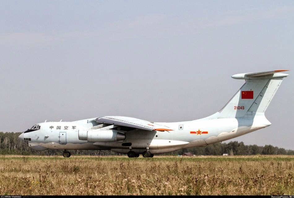 Asian Defence News: PLAAF Il-76 tanker aircraft arrives