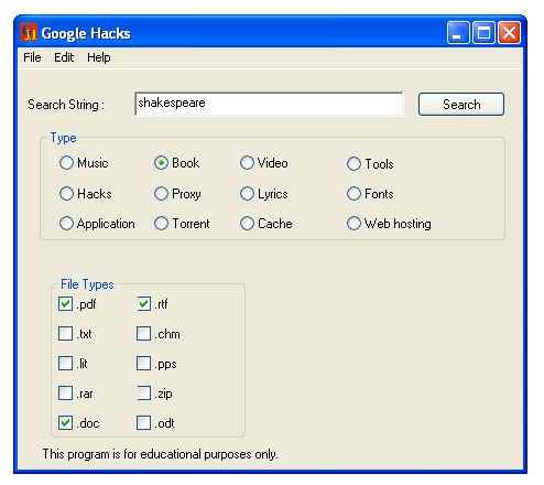 Mempermudah pencarian dengan Google hacks
