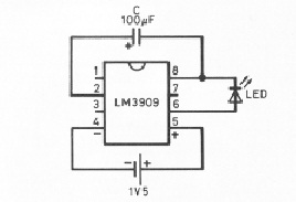 LED FLASHER USING LM3909 IC BASIC ELECTRONICS PROJECT | BASIC ...