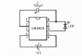 LED FLASHER USING LM3909 IC BASIC ELECTRONICS PROJECT | BASIC ...